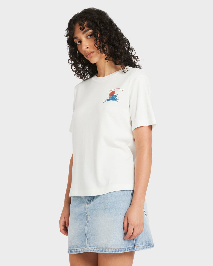 Buy Womens Icon T-Shirt by RVCA | Amazon Surf NZ
