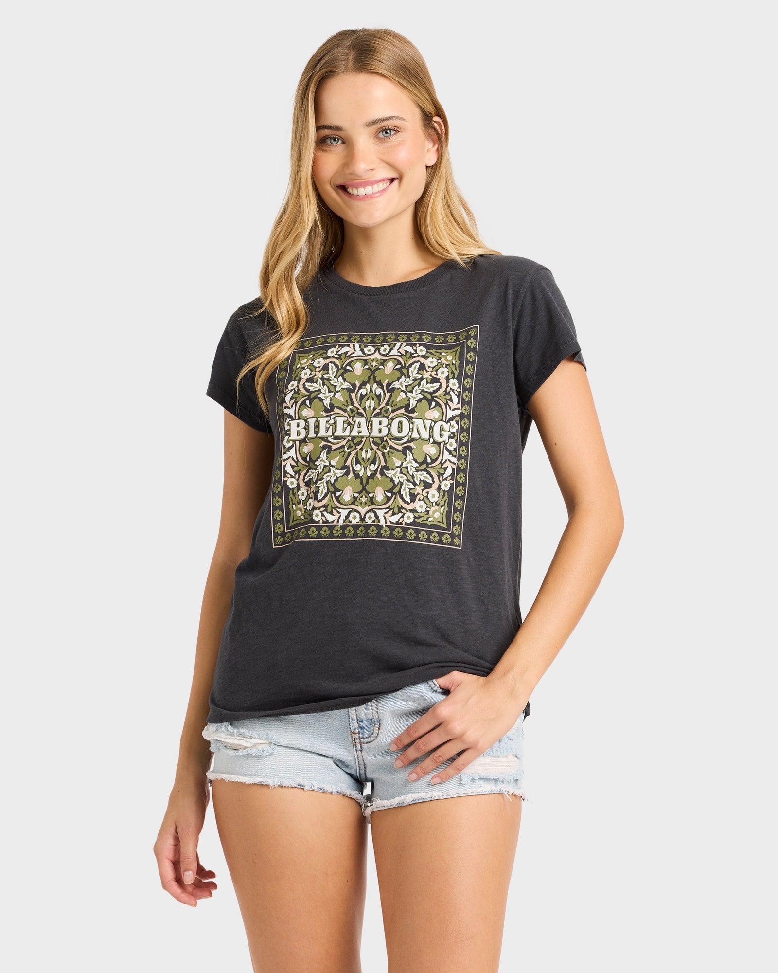 Buy Womens Formula Tee T-Shirt by billabong | Amazon Surf NZ