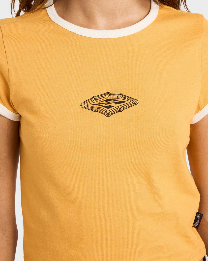 Buy Womens OTIS Diamond T-Shirt by billabong | Amazon Surf NZ