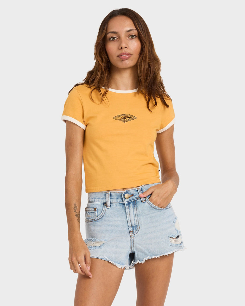 Buy Womens OTIS Diamond T-Shirt by billabong | Amazon Surf NZ