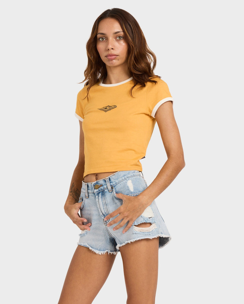 Buy Womens OTIS Diamond T-Shirt by billabong | Amazon Surf NZ