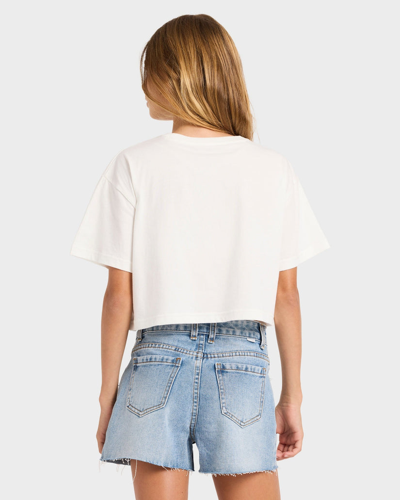 Buy Girls 6-16 Say My Name Oversized T-Shirt by billabong | Amazon Surf NZ