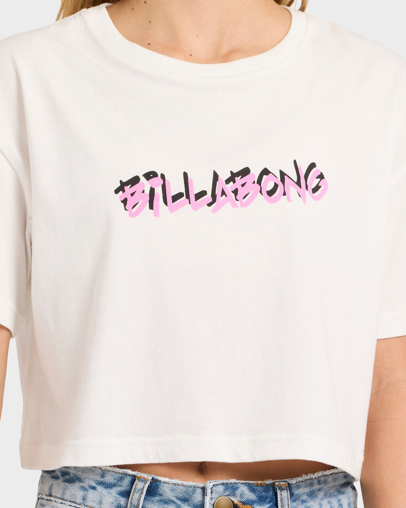Buy Girls 6-16 Say My Name Oversized T-Shirt by billabong | Amazon Surf NZ