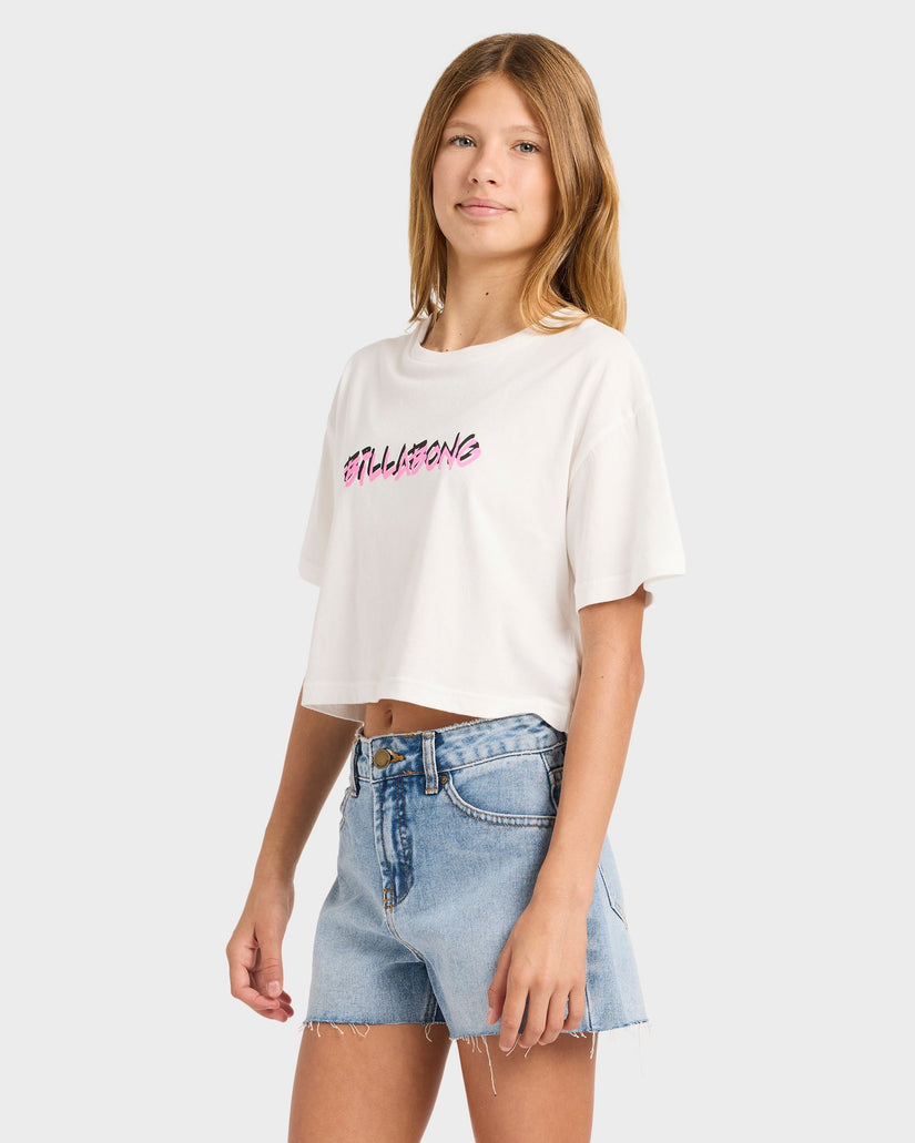 Buy Girls 6-16 Say My Name Oversized T-Shirt by billabong | Amazon Surf NZ