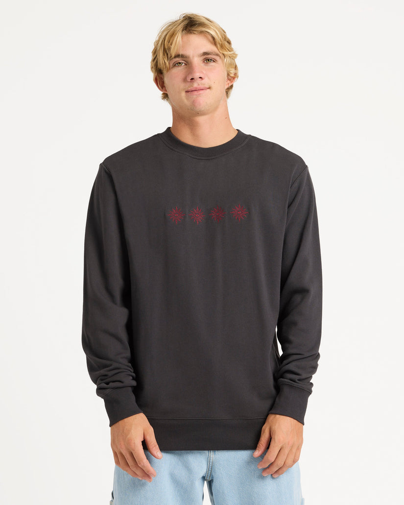 Buy Mens Static Sun Crew Neck by quiksilver | Amazon Surf NZ