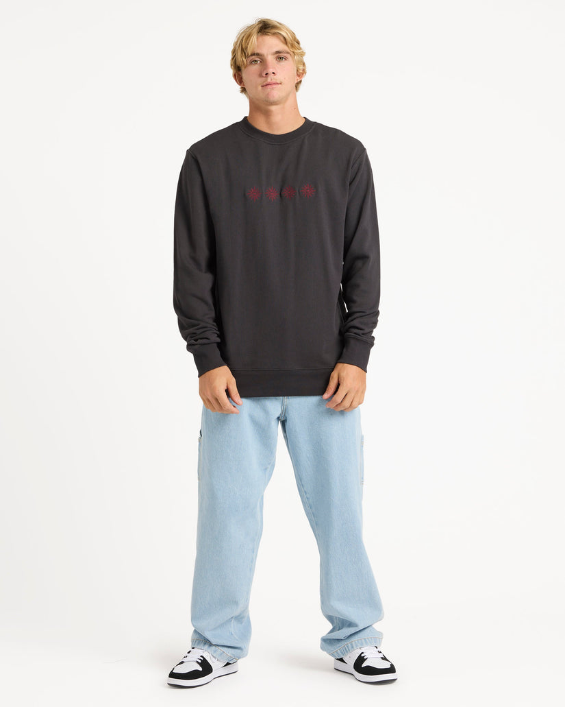 Buy Mens Static Sun Crew Neck by quiksilver | Amazon Surf NZ
