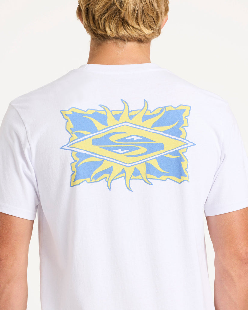 Buy Mens Starfish Stamp T-Shirt by quiksilver | Amazon Surf NZ