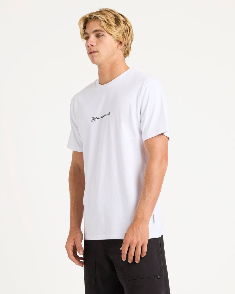 Buy Mens Qs Rushed Logo T-Shirt by quiksilver | Amazon Surf NZ