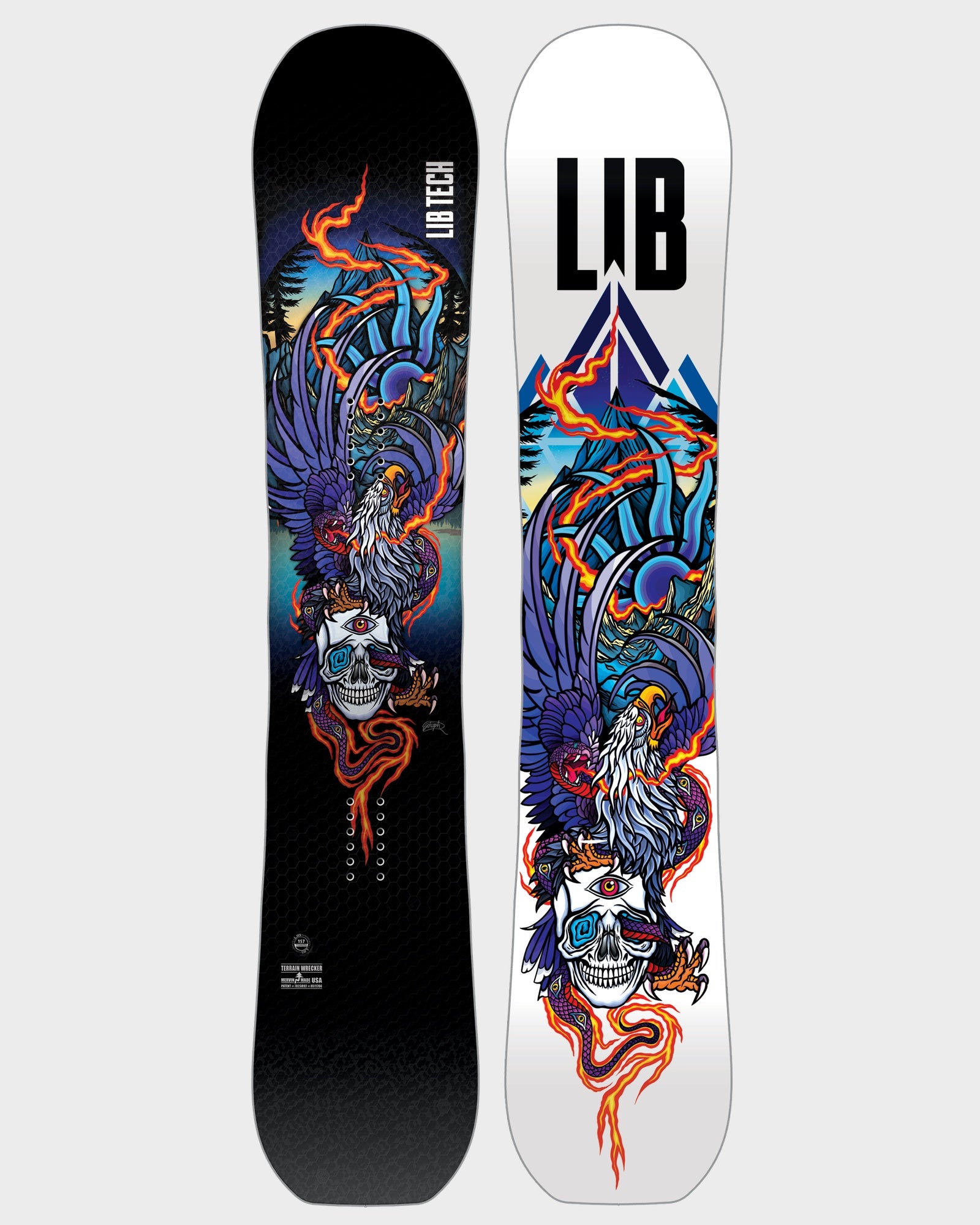 Buy TERRAIN WRECKER by Lib Tech | Amazon Surf NZ