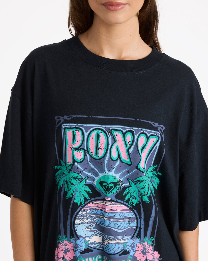 Buy Womens Sunsetter T-Shirt by roxy | Amazon Surf NZ