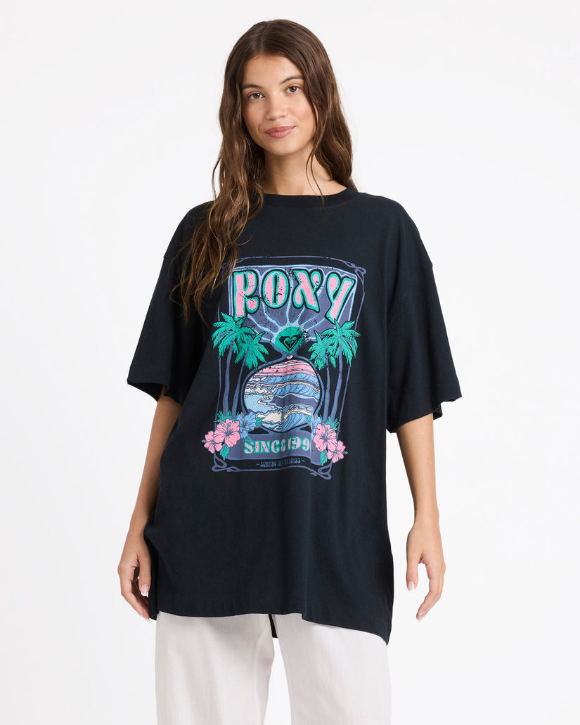 Buy Womens Sunsetter T-Shirt by roxy | Amazon Surf NZ