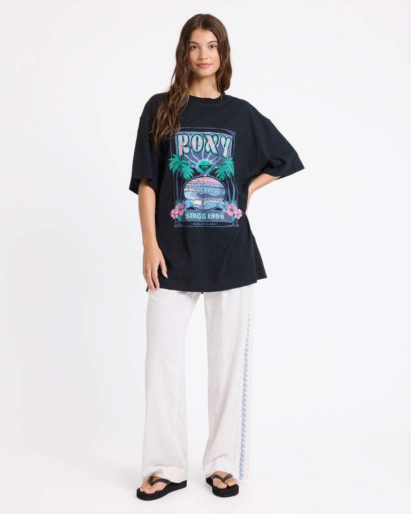 Buy Womens Sunsetter T-Shirt by roxy | Amazon Surf NZ