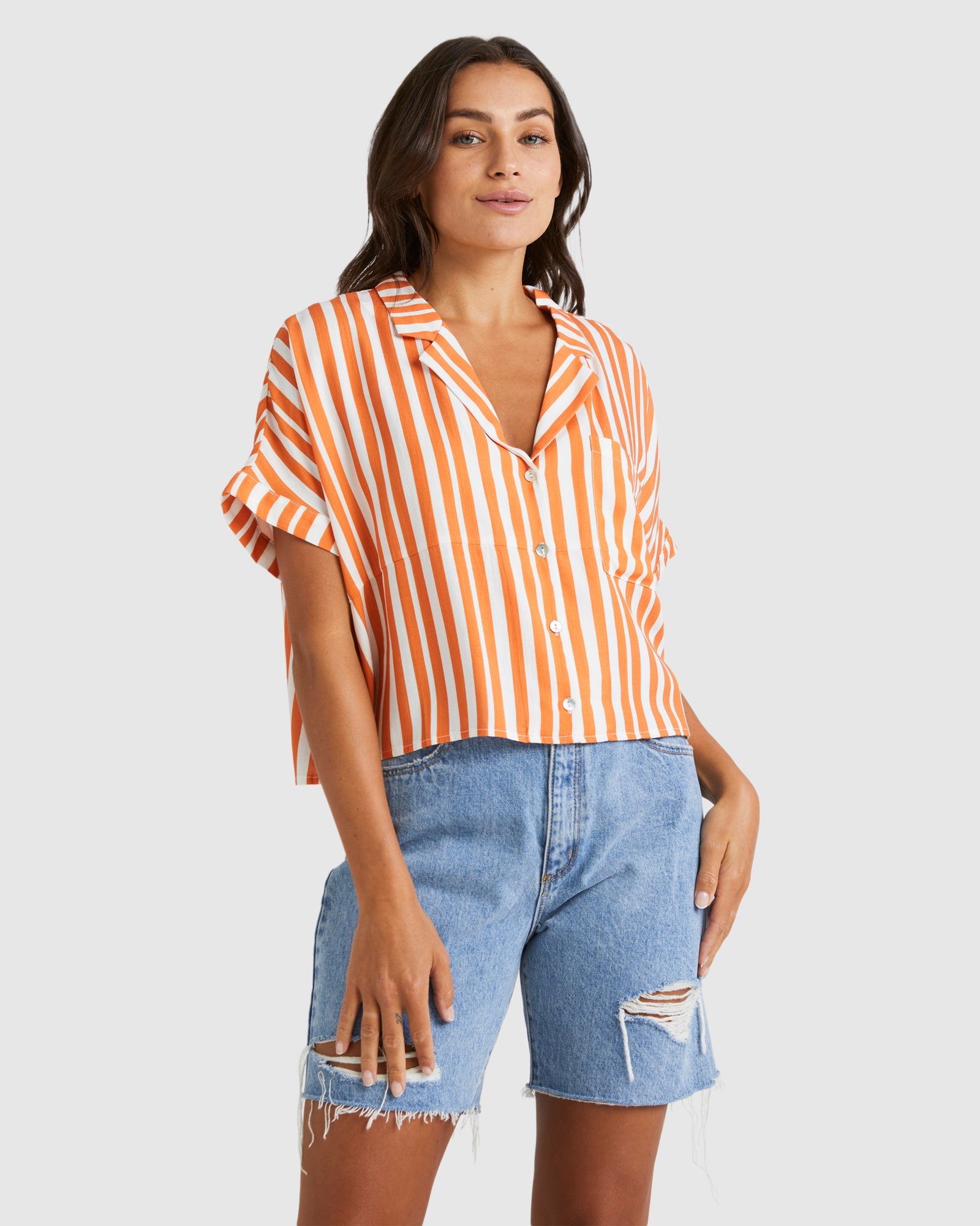 Buy WOMENS SICILY SHIRT by Nunui | Amazon Surf NZ