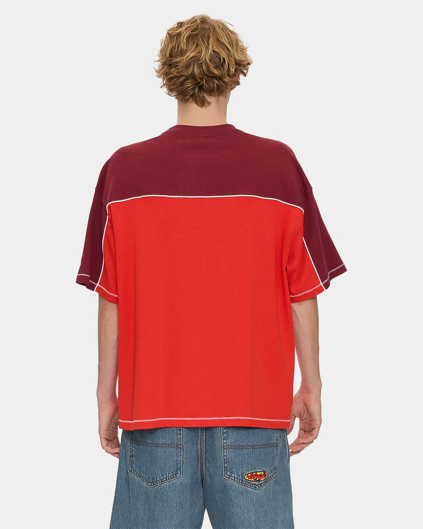 Buy Mens Hot Gossip Oversized Panel T-Shirt by worship | Amazon Surf NZ