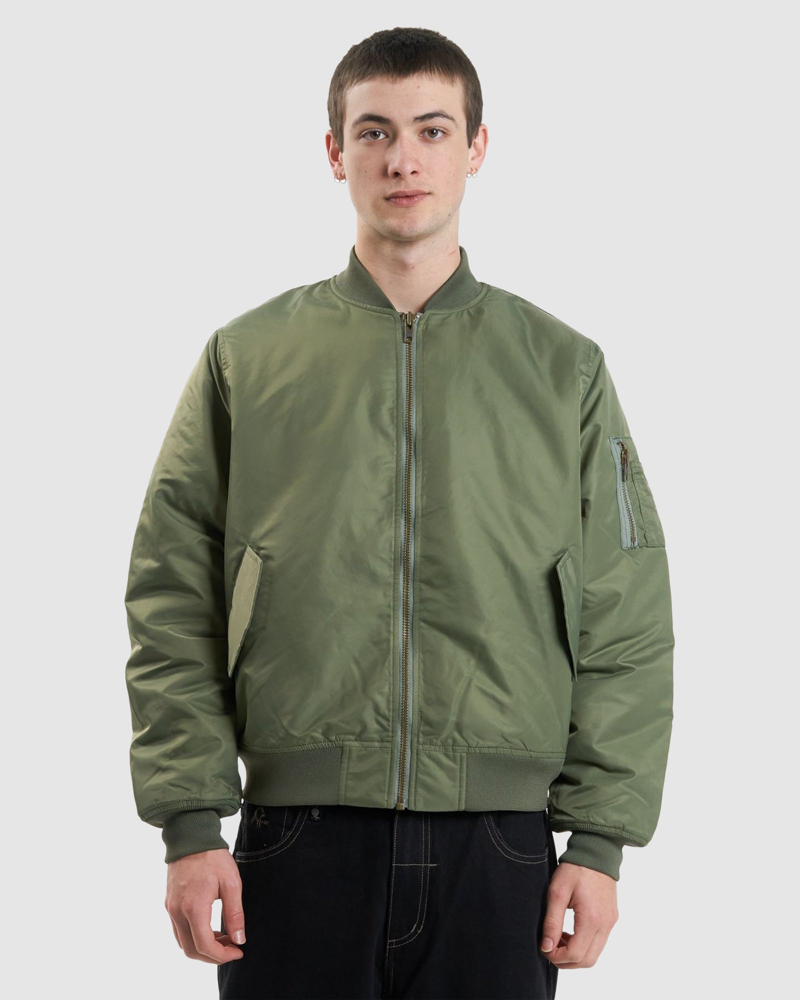 Buy MENS THRILLS UNION BOMBER JACKET by Thrills | Amazon Surf NZ