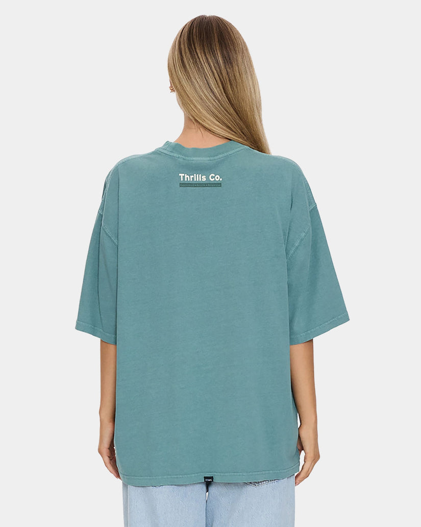 Buy Womens Drive Me Wild Oversized T-Shirt by thrills | Amazon Surf NZ