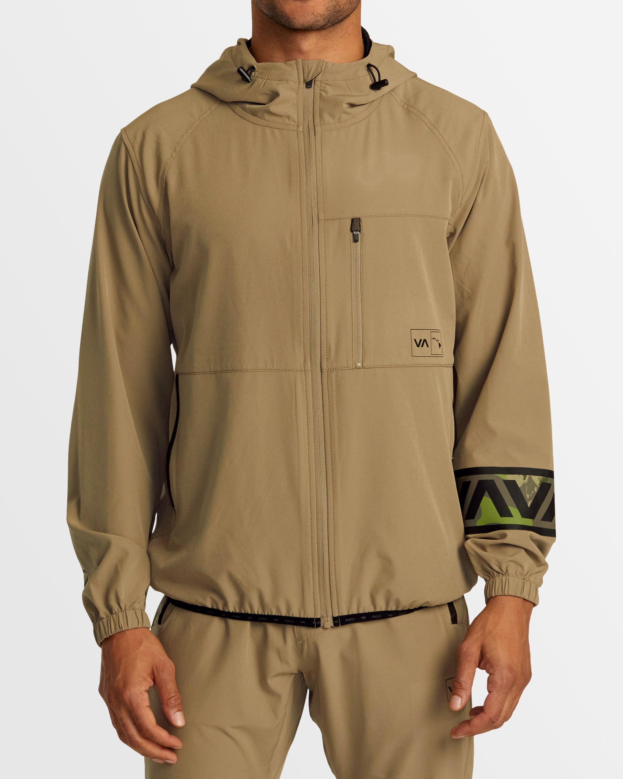 Buy Mens Hawaii Yogger Windproof Jacket by RVCA | Amazon Surf NZ