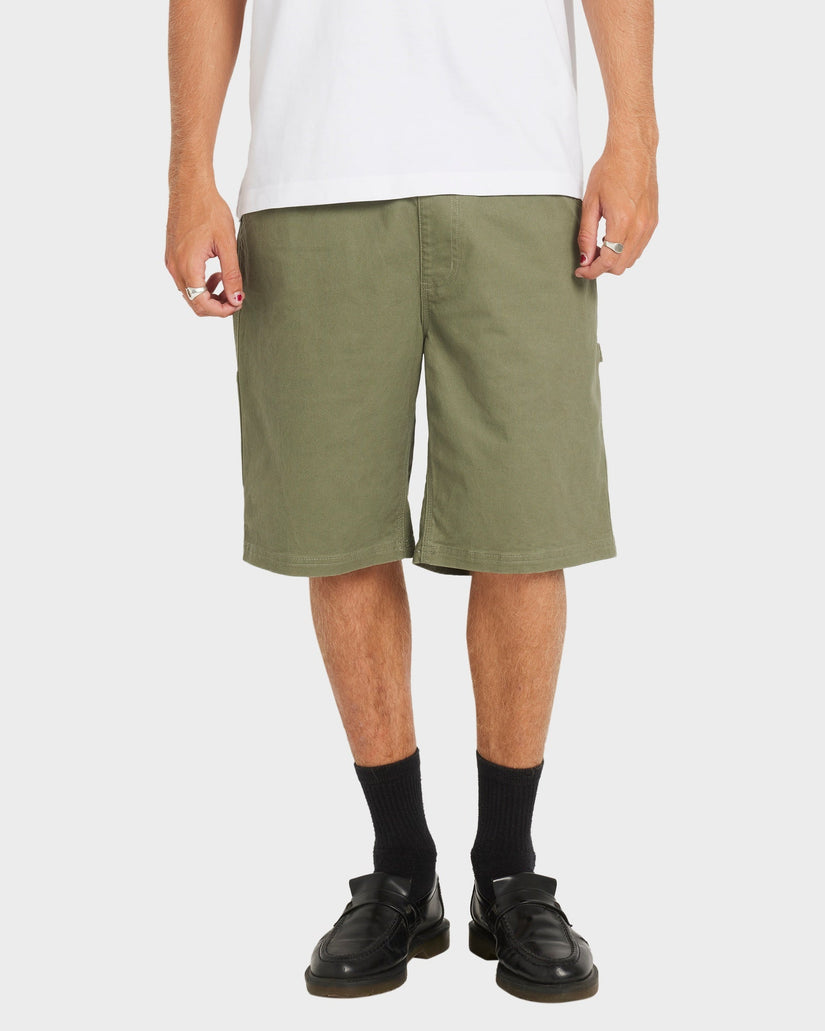 Buy Mens Mens Americana Carpenter Walkshorts by RVCA | Amazon Surf NZ