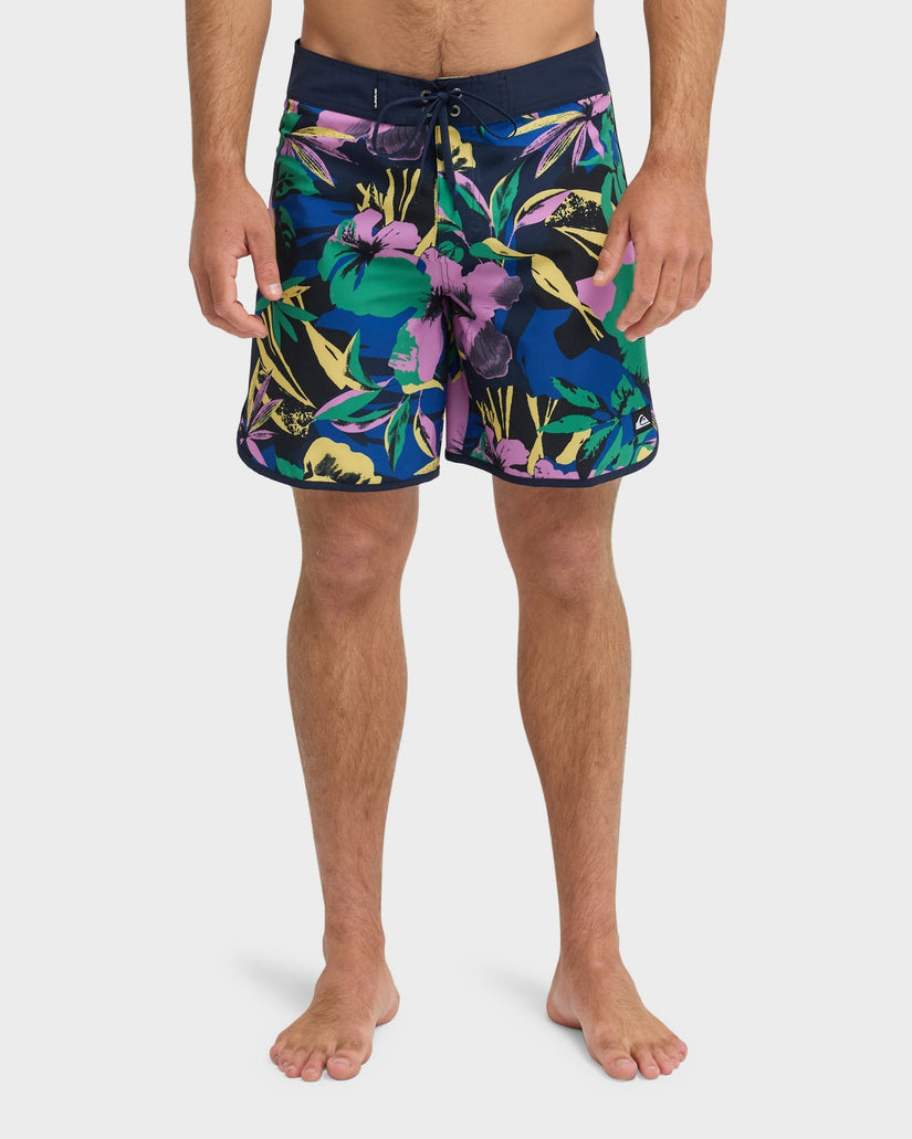 Buy Mens Surfsilk Scallop 18" Boardshorts by quiksilver | Amazon Surf NZ