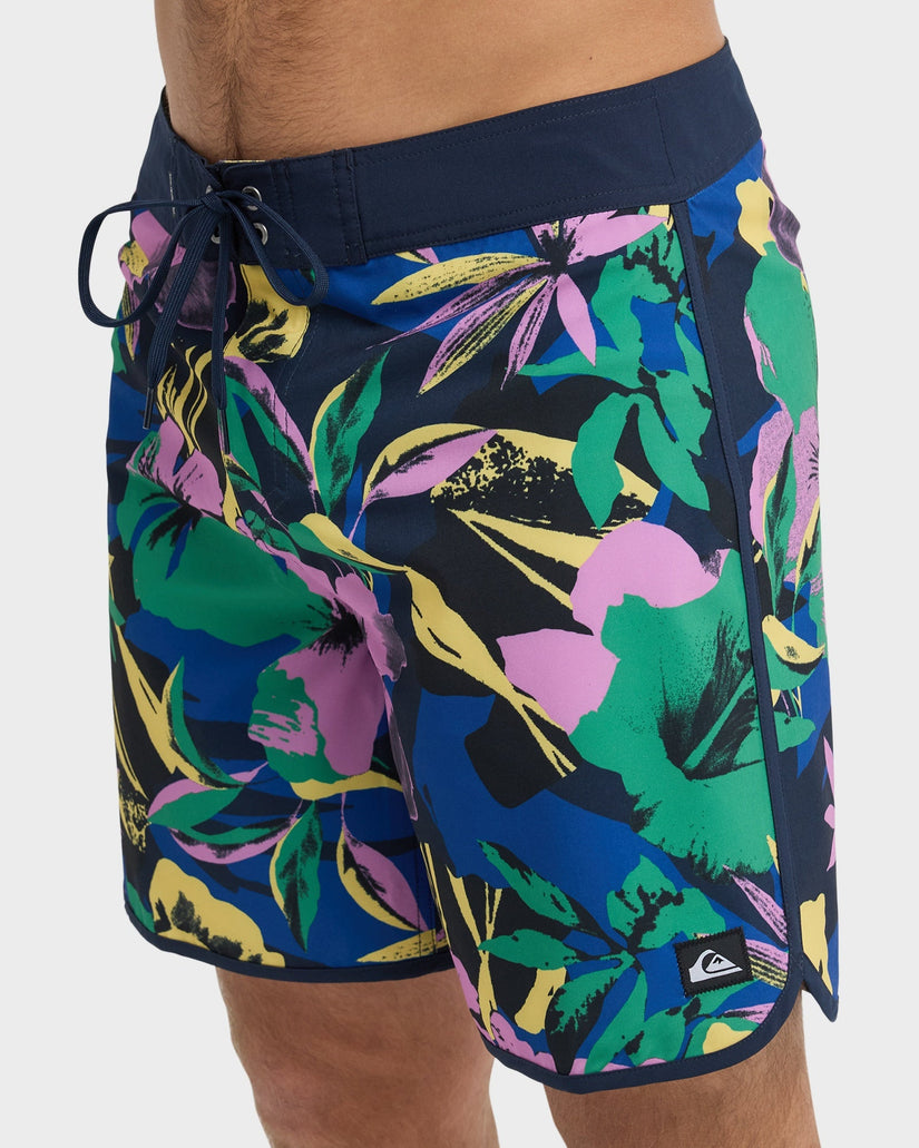 Buy Mens Surfsilk Scallop 18" Boardshorts by quiksilver | Amazon Surf NZ