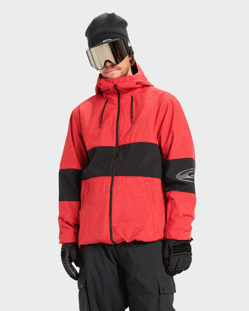 Buy Mens High In The Hood Snow Jacket by quiksilver | Amazon Surf NZ