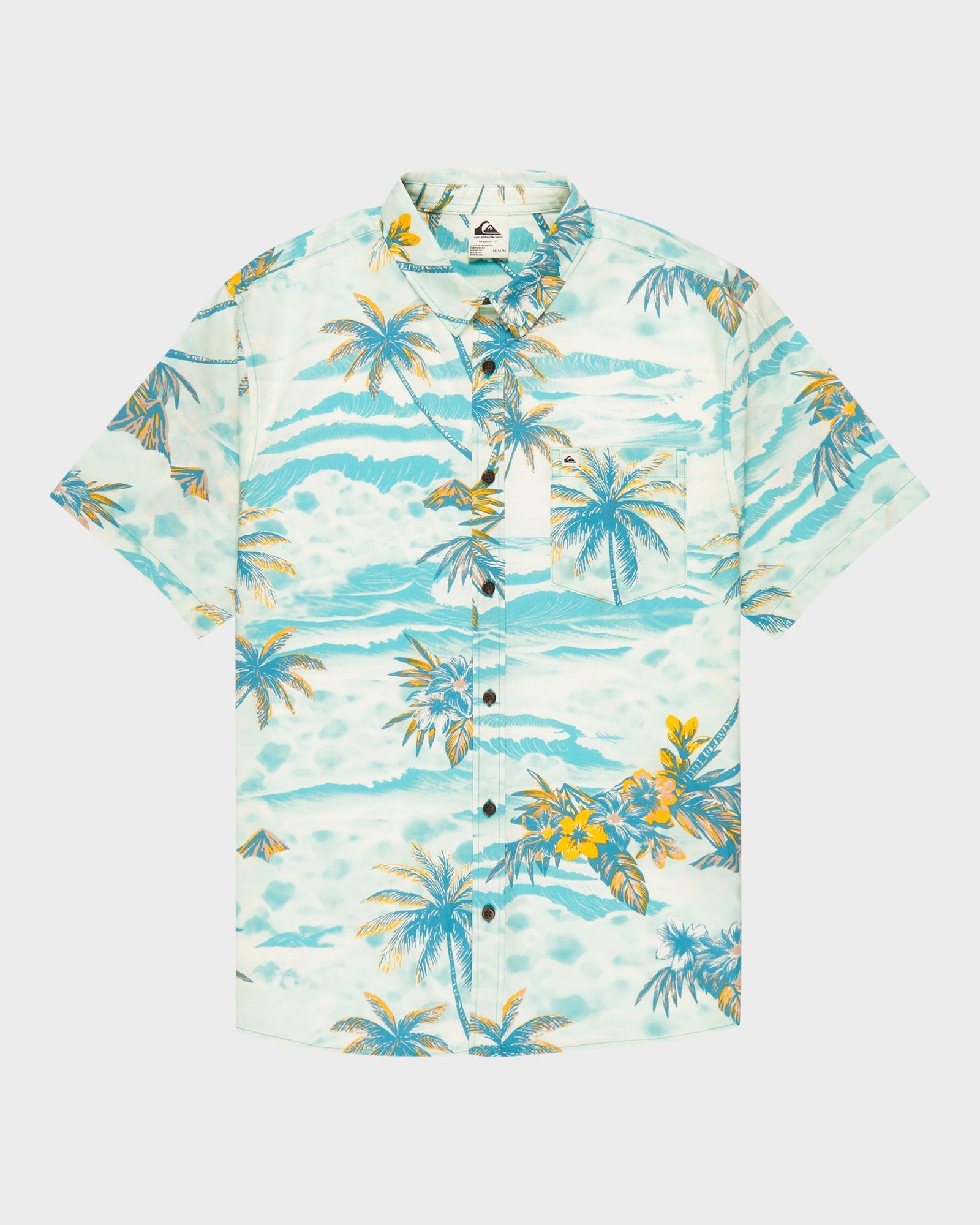 Buy Mens Apero Classic Short Sleeve Shirt by quiksilver | Amazon Surf NZ