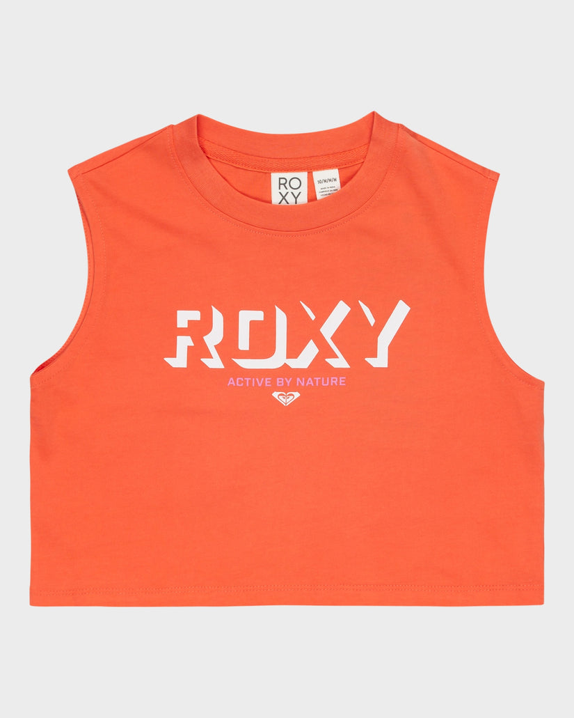 Buy Girls 4-16 Active Teenager Boxy Tank by Roxy | Amazon Surf NZ