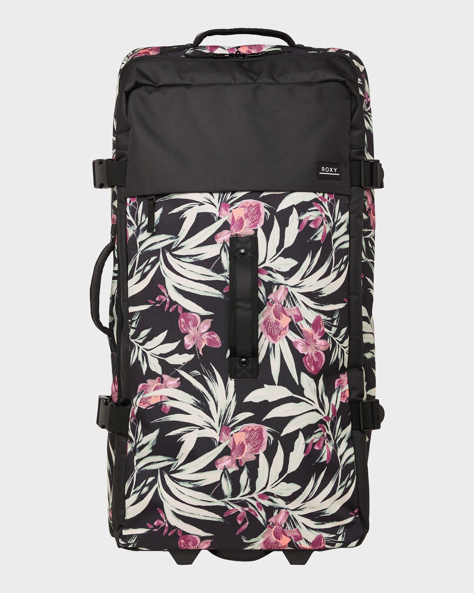 Buy Womens Big Souvenir Roller Suitcase by Roxy | Amazon Surf NZ