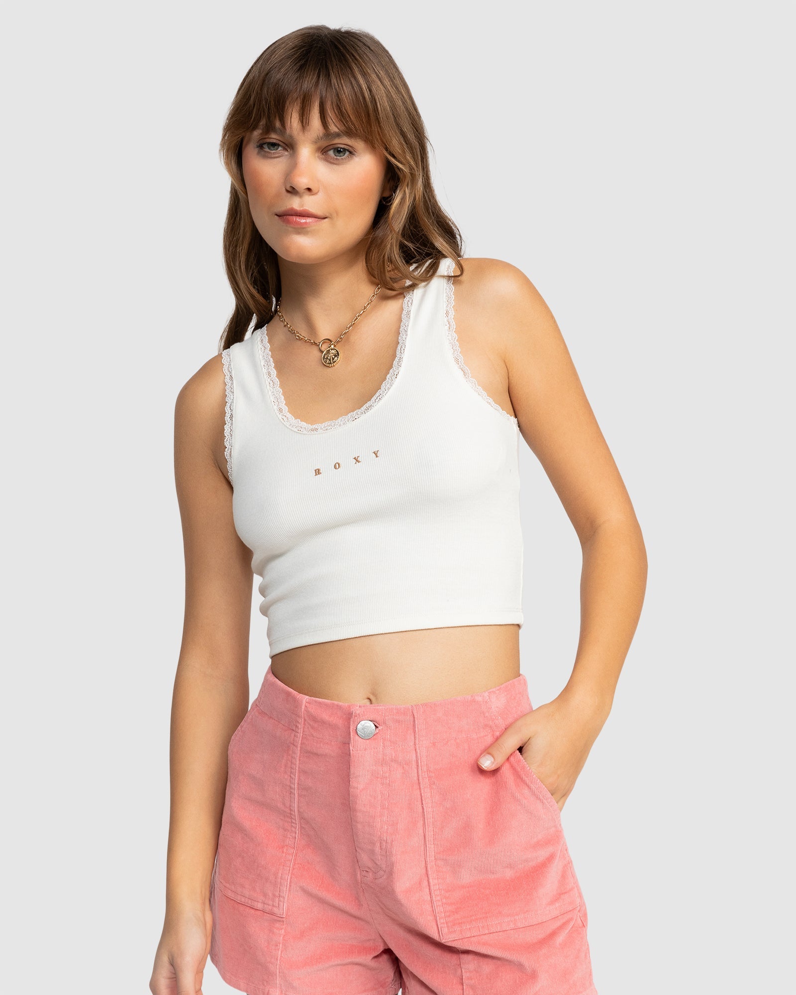 Buy Womens Roxy Lace Lacy Tank Top by Roxy | Amazon Surf NZ