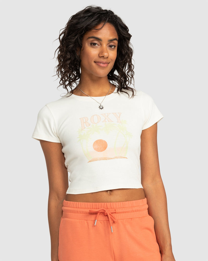 Buy Womens Roxy All Day Crop Top by Roxy | Amazon Surf NZ