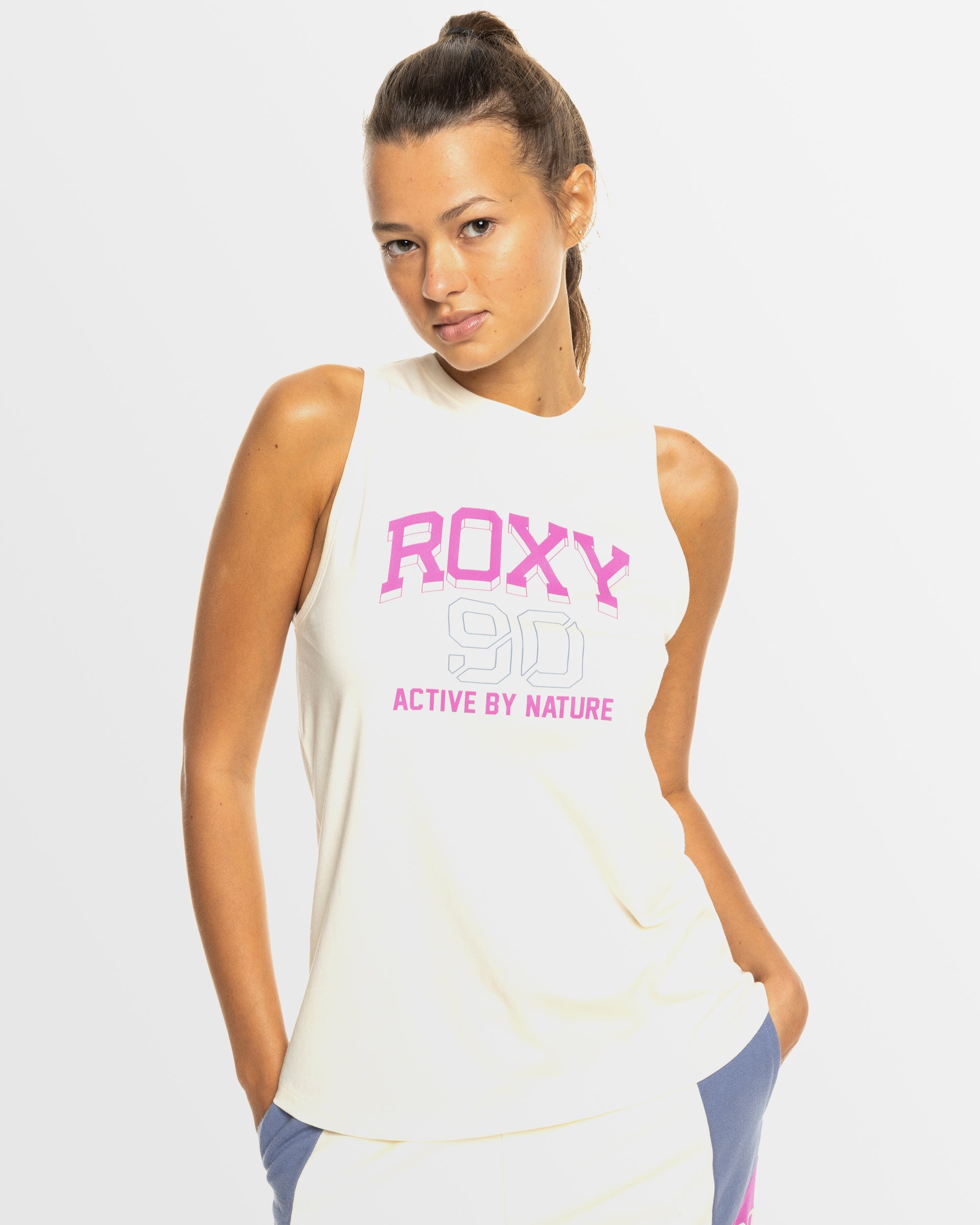 Buy Womens Essential Energy Varsity Sport Tank by Roxy | Amazon Surf NZ