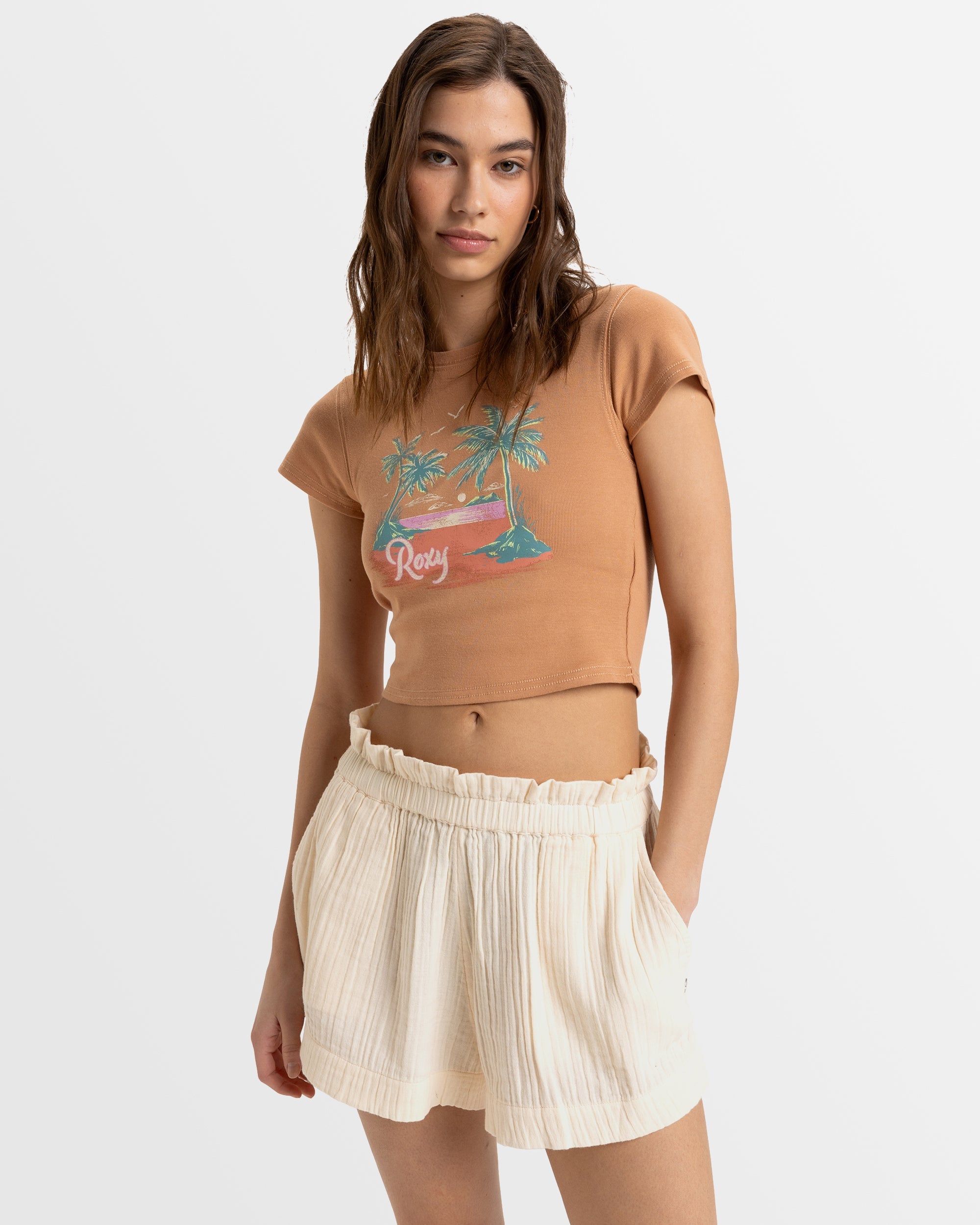 Buy Womens What A Vibe Beach Shorts by Roxy | Amazon Surf NZ