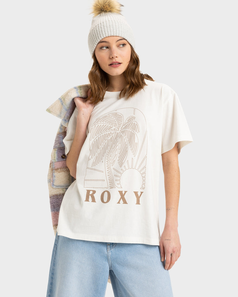 Buy Womens Sunny Oversized Soft T-Shirt by Roxy | Amazon Surf NZ