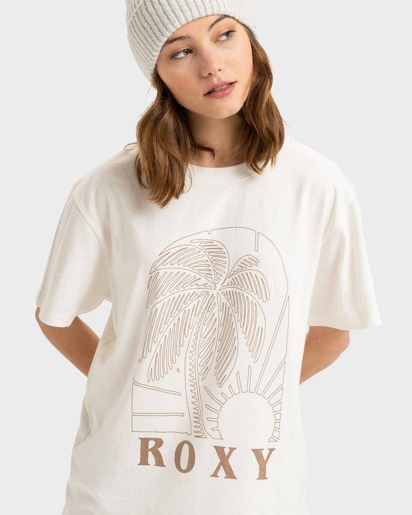 Buy Womens Sunny Oversized Soft T-Shirt by Roxy | Amazon Surf NZ