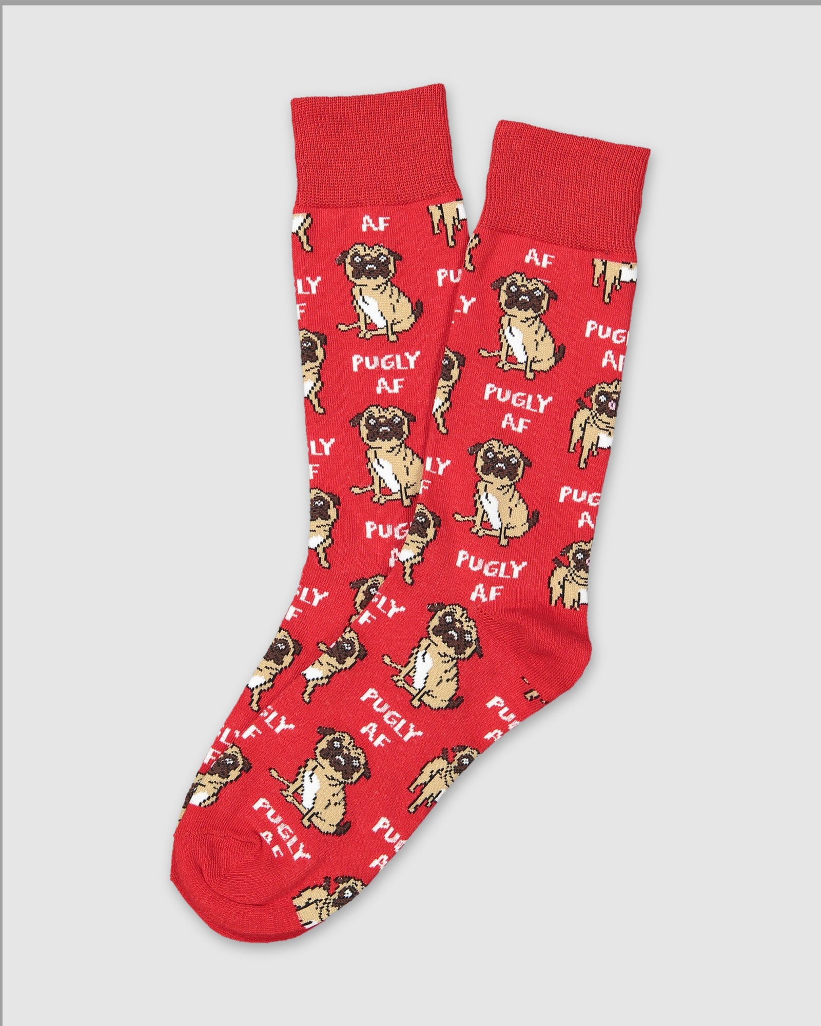 Buy Mens Pulgy Af Crew Socks by Kustom | Amazon Surf NZ