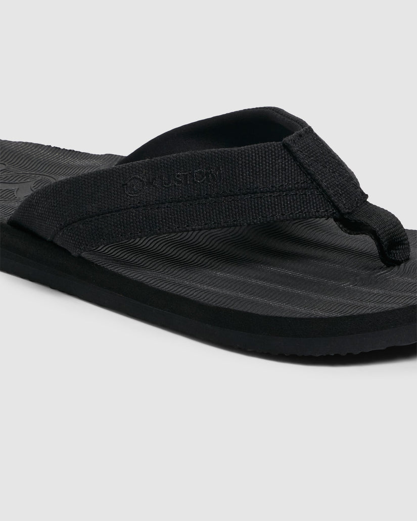 Buy Mens Burleigh Thongs by Kustom | Amazon Surf NZ