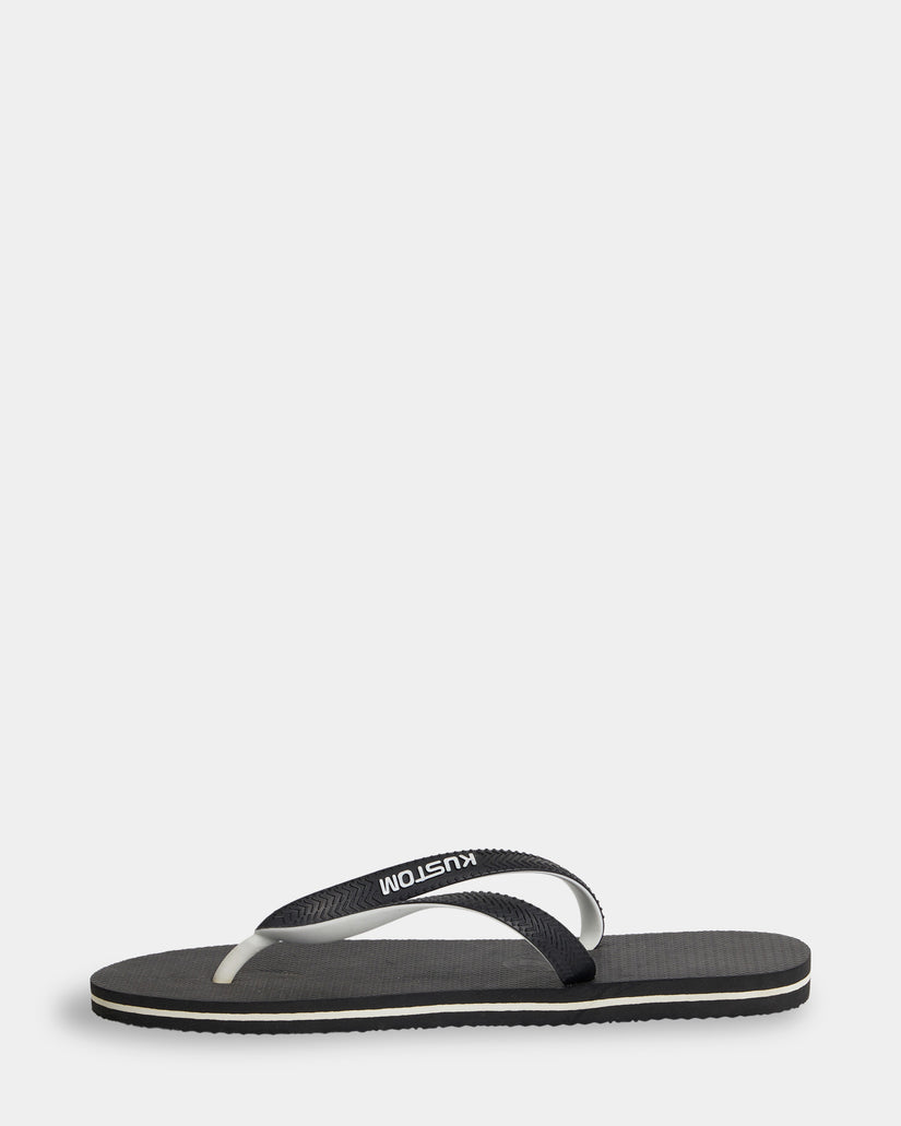 Buy Mens Blend Base Thongs by Kustom | Amazon Surf NZ
