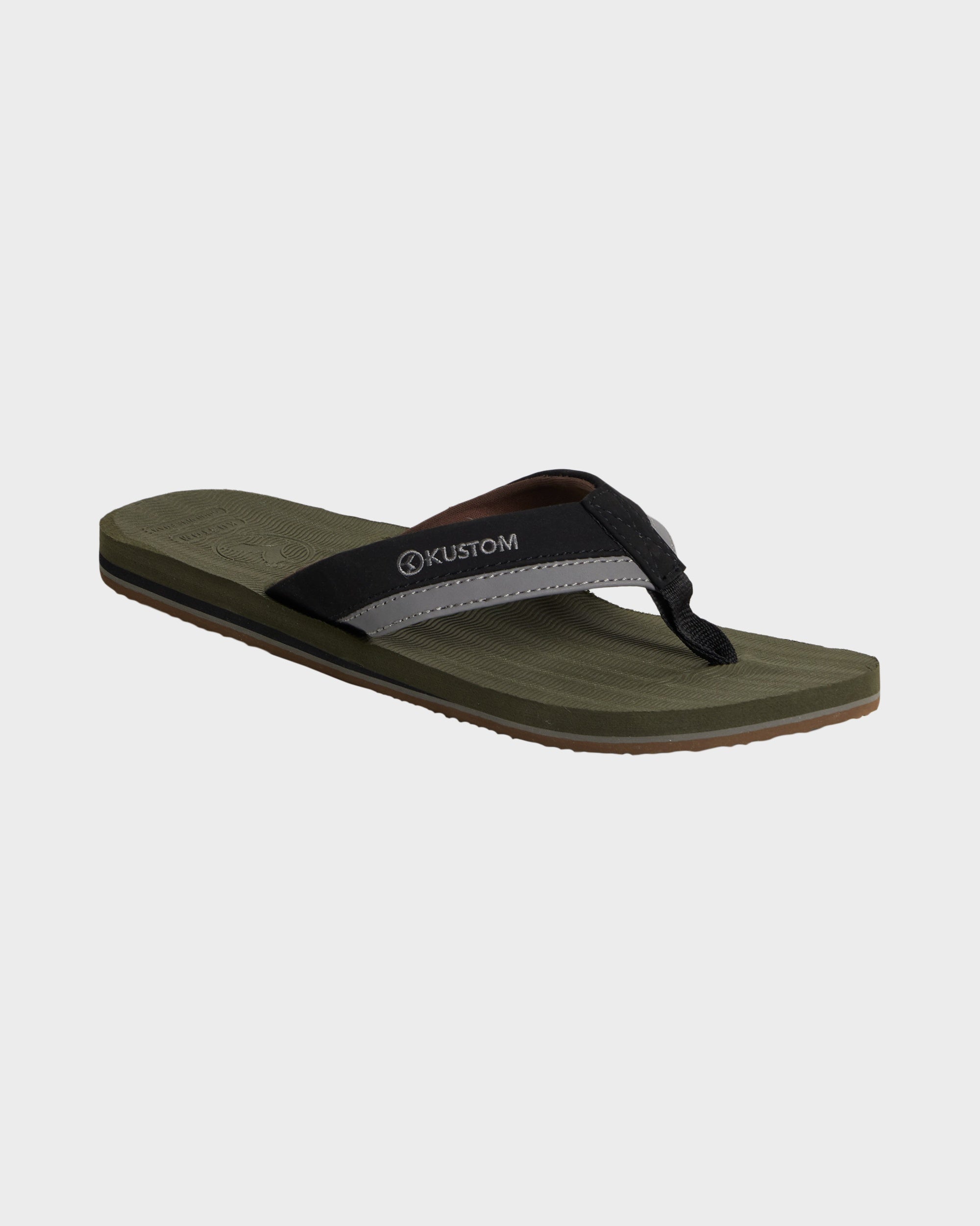 Buy Mens Burleigh Thongs by Kustom | Amazon Surf NZ