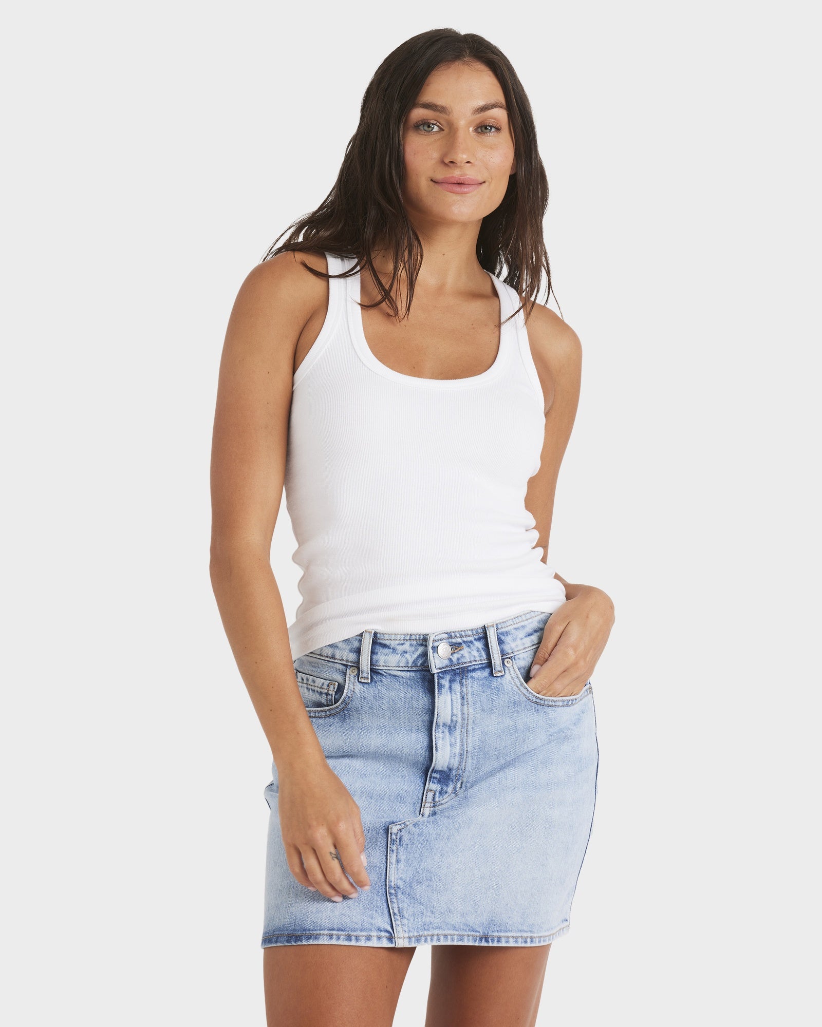 Buy Womens Base Rib Tank Top by Roxy | Amazon Surf NZ