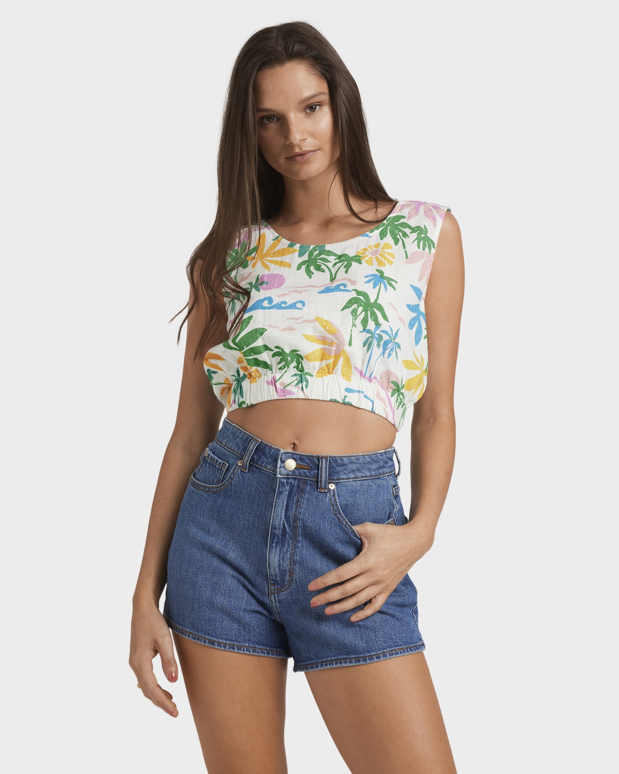 Buy Womens Surfari Crop Top by Roxy | Amazon Surf NZ