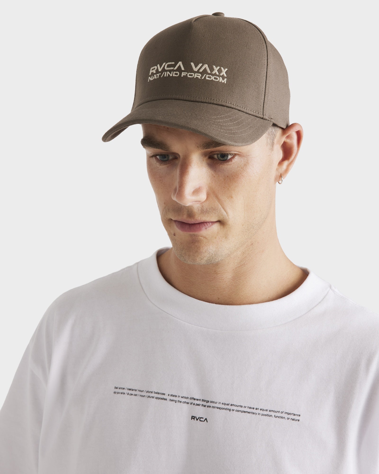 Buy Mens United Pinched Snapback by RVCA | Amazon Surf NZ